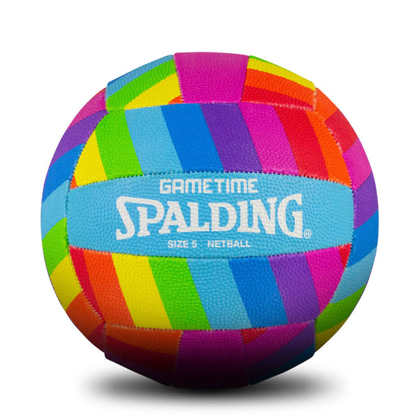 SPALDING EXTREME GAMETIME RAINBOW NETBALL - SPORTFIRST GERALDTON